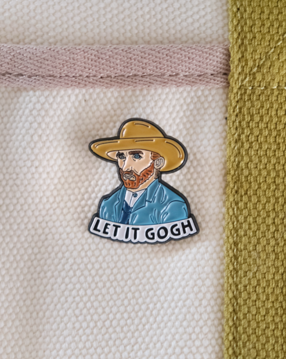 “Let it Gogh” Enamel Pin | Analog Company